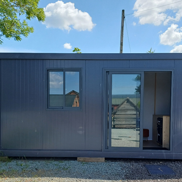 Custom Backyard Salon Container Studios | Home Technology Club