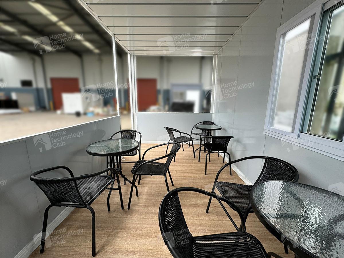 20ft Alfresco Portable Lunch Room Custom Container Unit Shelter – Home ...