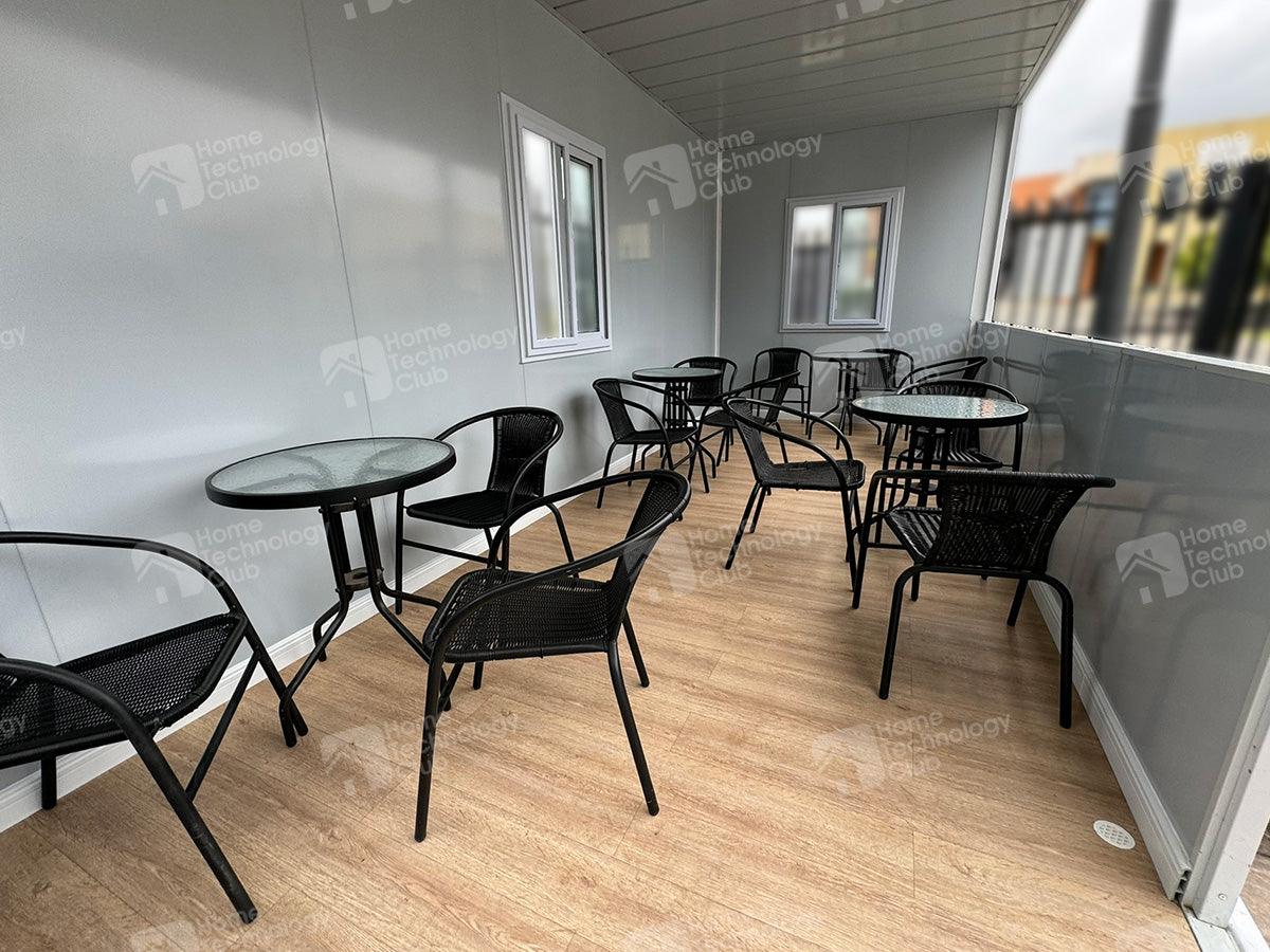 20ft Alfresco Portable Lunch Room Custom Container Unit Shelter – Home ...