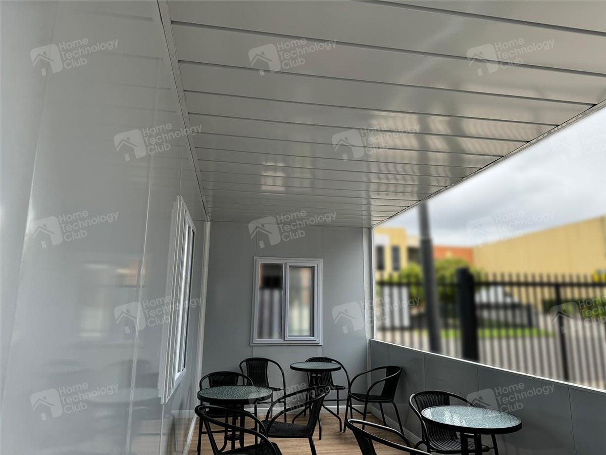 20ft Alfresco Portable Lunch Room Custom Container Unit Shelter – Home ...